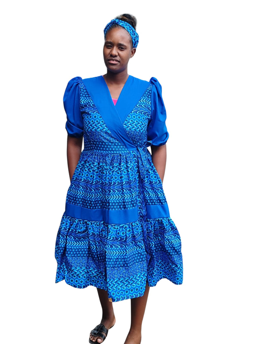 Phinifa_Blue – African Traditional Home and Wear