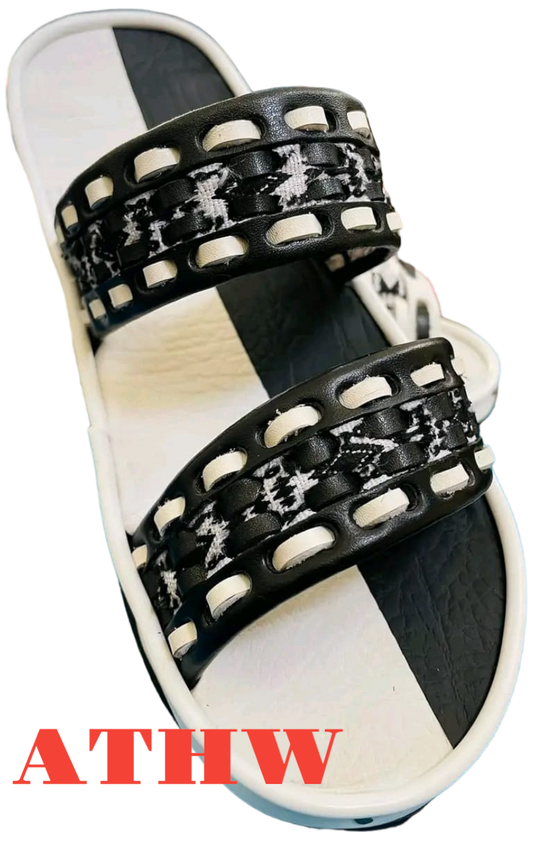 Imbadada Black and White | Tyre Shoe – African Traditional Home and Wear