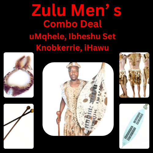 Ibheshu Combo Set – African Traditional Home and Wear