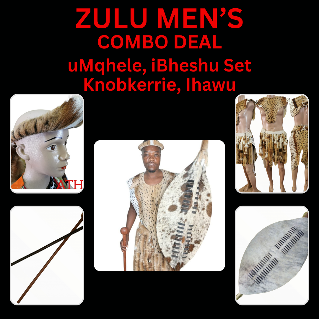 Ibheshu Combo Set – African Traditional Home and Wear