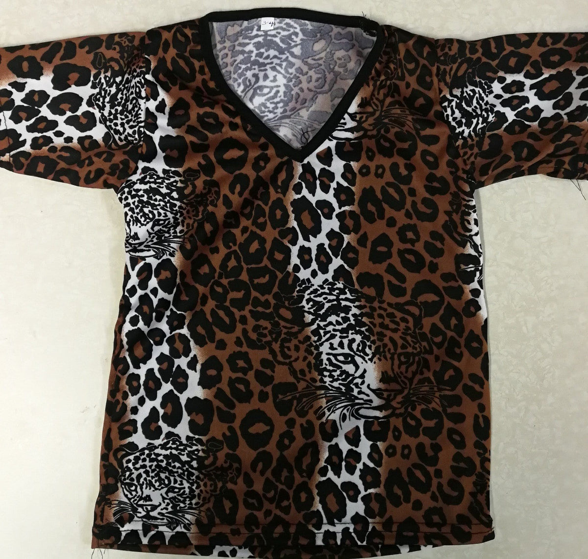 Ingwe T-Shirt | Leopard Printed T-Shirt – African Traditional Home and Wear